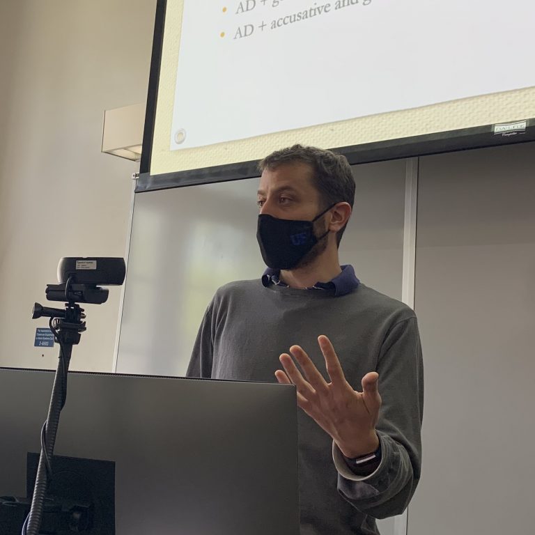 Alberto De Simoni wins GSTA Award (again) - Department of Classics