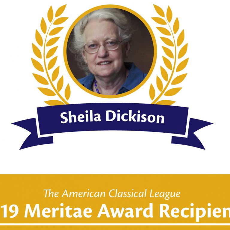 Sheila Dickison - Department of Classics
